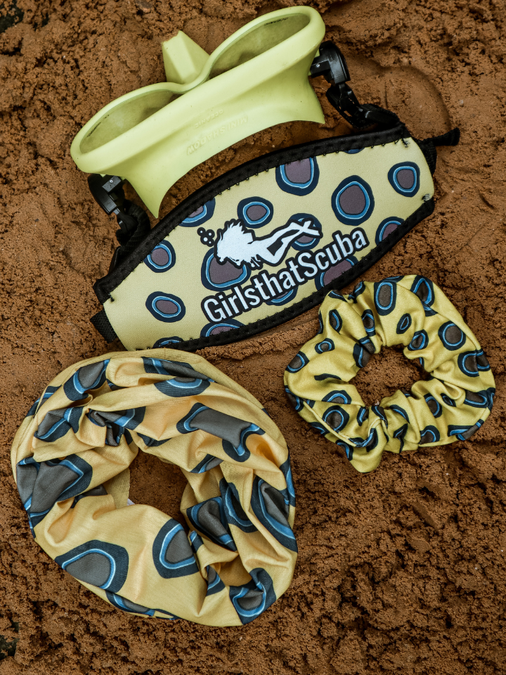 Mask Strap Cover & Dive Hair Accessories – Girls that Scuba